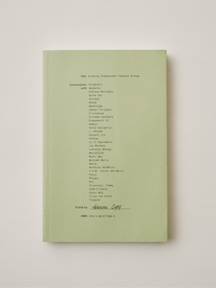Advance Copy – Second Issue